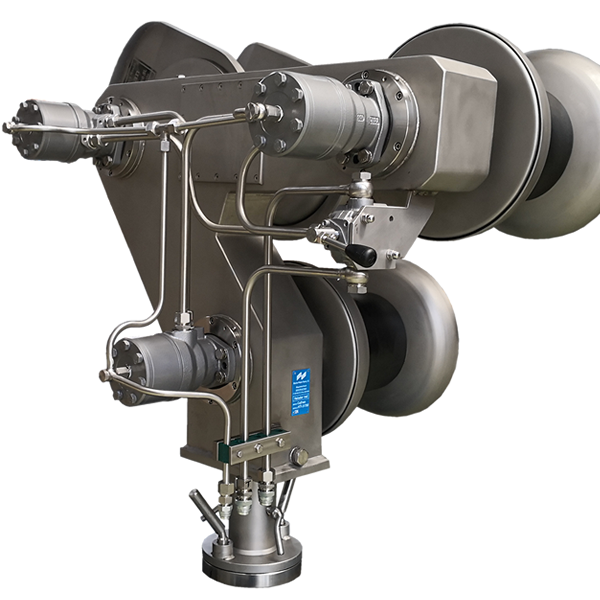 Halador de Redes y Nasas Inox. 3 Rodillos - NAUTICA PEDRO FRANCO